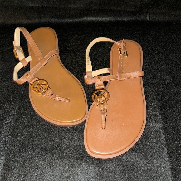 MICHAEL Michael Kors | Shoes | Michael Kors Logo Sandals | Poshmark